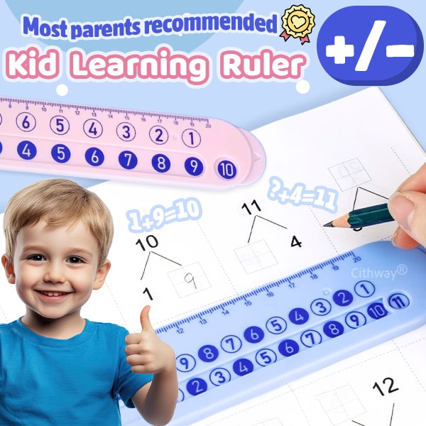 Cithway® Kid Easy-Learning Mathematical Ruler – Desihope