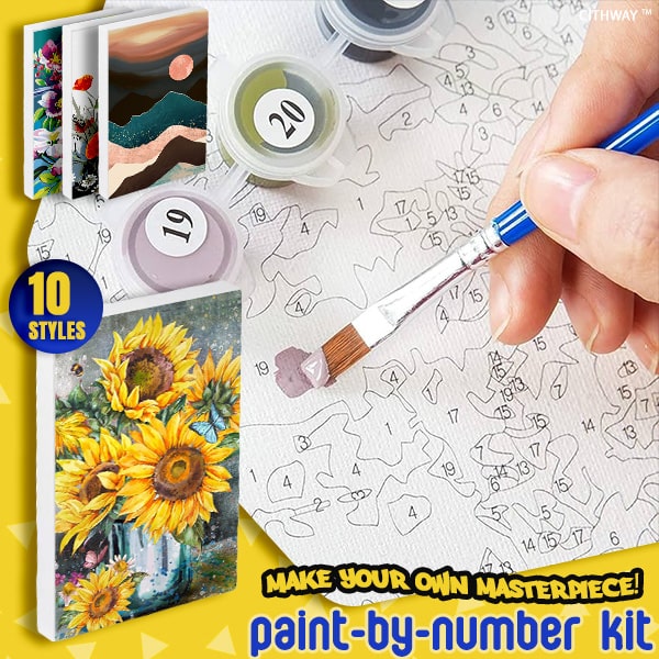 Cithway™ DIY Paint-By-Numbers Easy Kit – Desihope