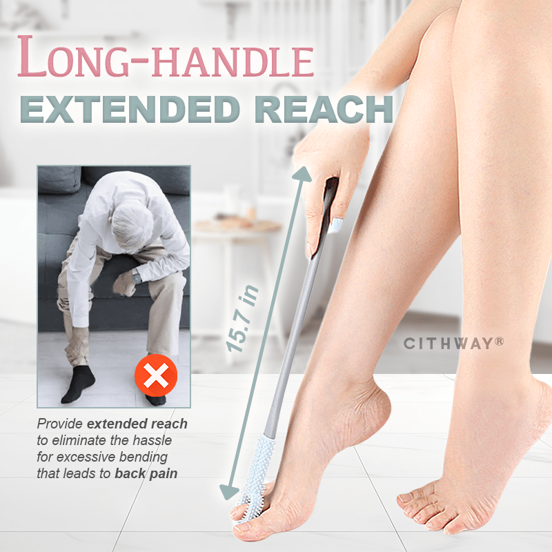 Cithway® Easy-Reach Deep Cleaning Foot Brush – Desihope