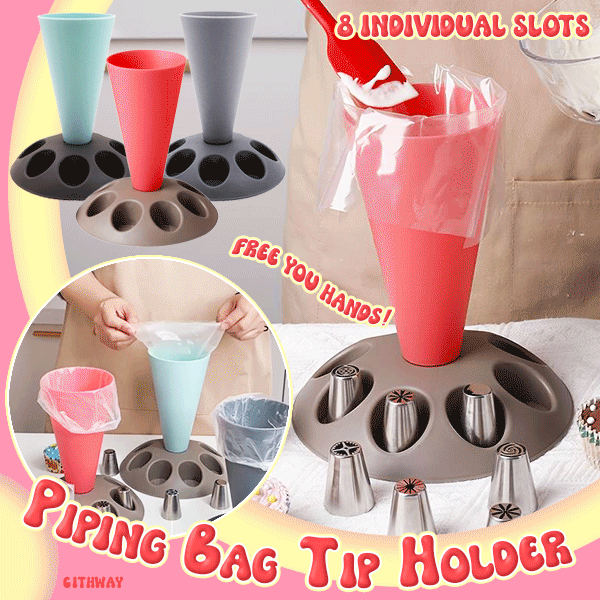 Cithway™ Piping Bag Tip Holder – Desihope